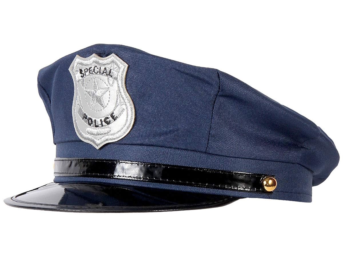Alsino Polizeihut Police Hat CAP Hat Carnival Fancy Dress Police Cop ...