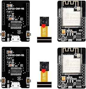 Amazon.com: HiLetgo 2pcs ESP32-CAM Camera Module ESP32-S OV2640 2MP Camera Development Board ...