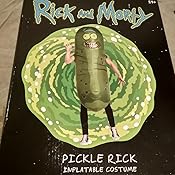 Amazon.com: Palamon Adult Rick and Morty Pickle Rick Inflatable Costume ...