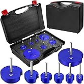 Amazon.com: 4 Pcs PVC Pipe Reamer Kit With 1-1/2inch, 2inch, 3inch, 4inch Head Aluminum PVC ...