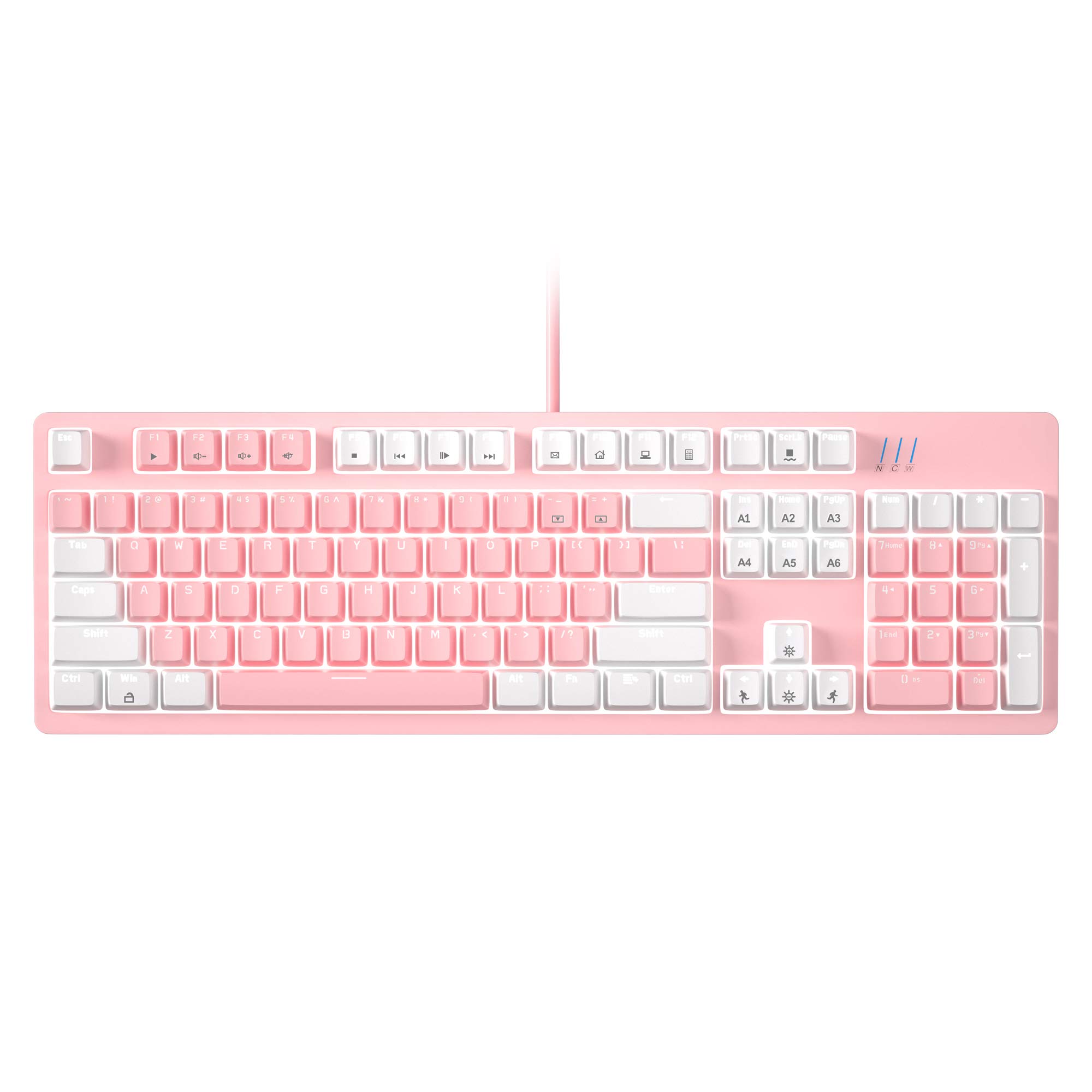 Mua MageGee Mechanical Pink Gaming Keyboard MK-Armor LED Rainbow ...