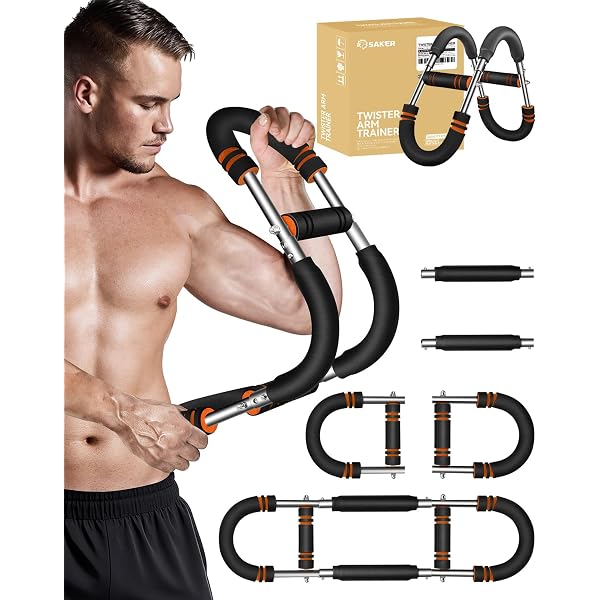 Home Gym Equipment For Arms And Chest Twister Arm Trainer - Adjustable ...
