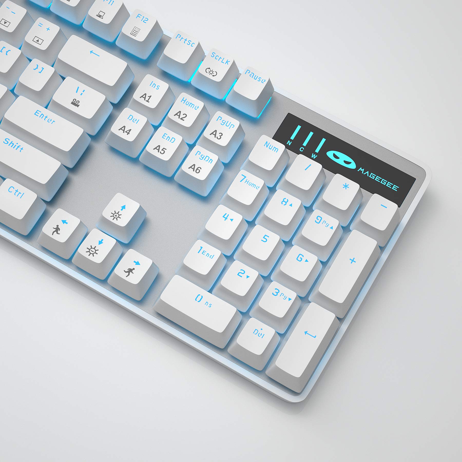 Mua MageGee Mechanical Gaming Keyboard, Wired USB Adjustable Backlight ...