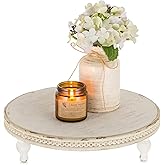 Amazon.com: GENMOUS Farmhouse White Dispaly Risers Pedestal Stand For ...
