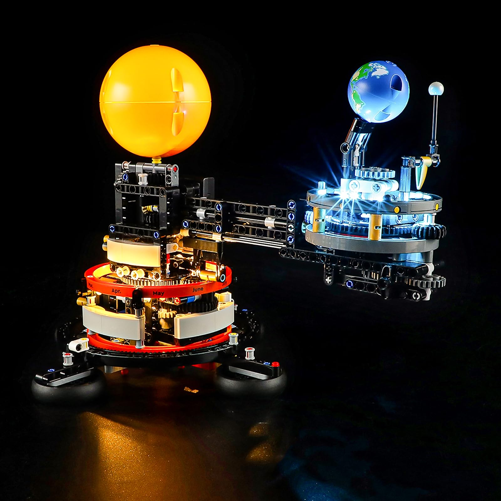 LED Light Kit for Lego Technic Planet Earth and Moon in Orbit Set ...