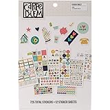 Amazon.com: Simple Stories Carpe Diem A5 Sticker Calendar, Multicolor