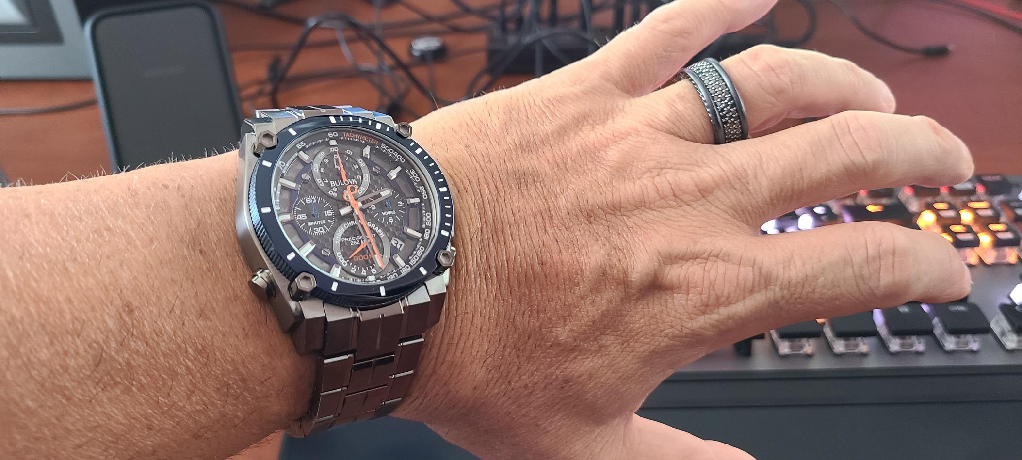 $45/mo - Finance Bulova Precisionist Chronograph Mens Watch, Stainless ...