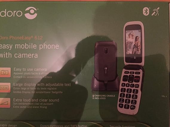 Doro PhoneEasy® 612/611 (Unlocked): Amazon.co.uk: Electronics
