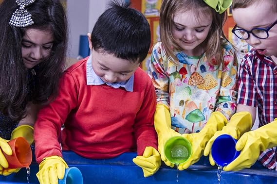 RUBBER GLOVES FOR KIDS MULTIPACK OF 10 (2-5YRS): Amazon.co.uk: Toys & Games