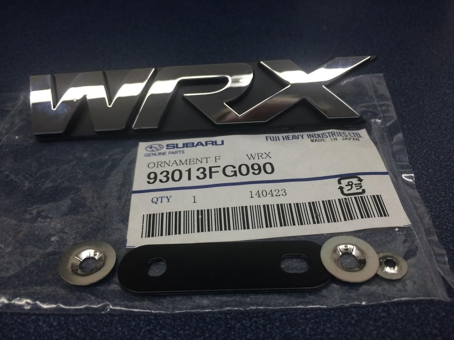 Amazon.com: SUBARU 2011-2014 Genuine Impreza WRX Sedan Grille Badge ...