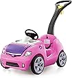 Amazon.com: Step2 Whisper Ride II Push Car | Pink Toddler Ride On Toy ...