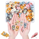 Amazon.com: 30 pcs Cute Cat Push Pin Decorative Thumb Tacks Animal Push ...