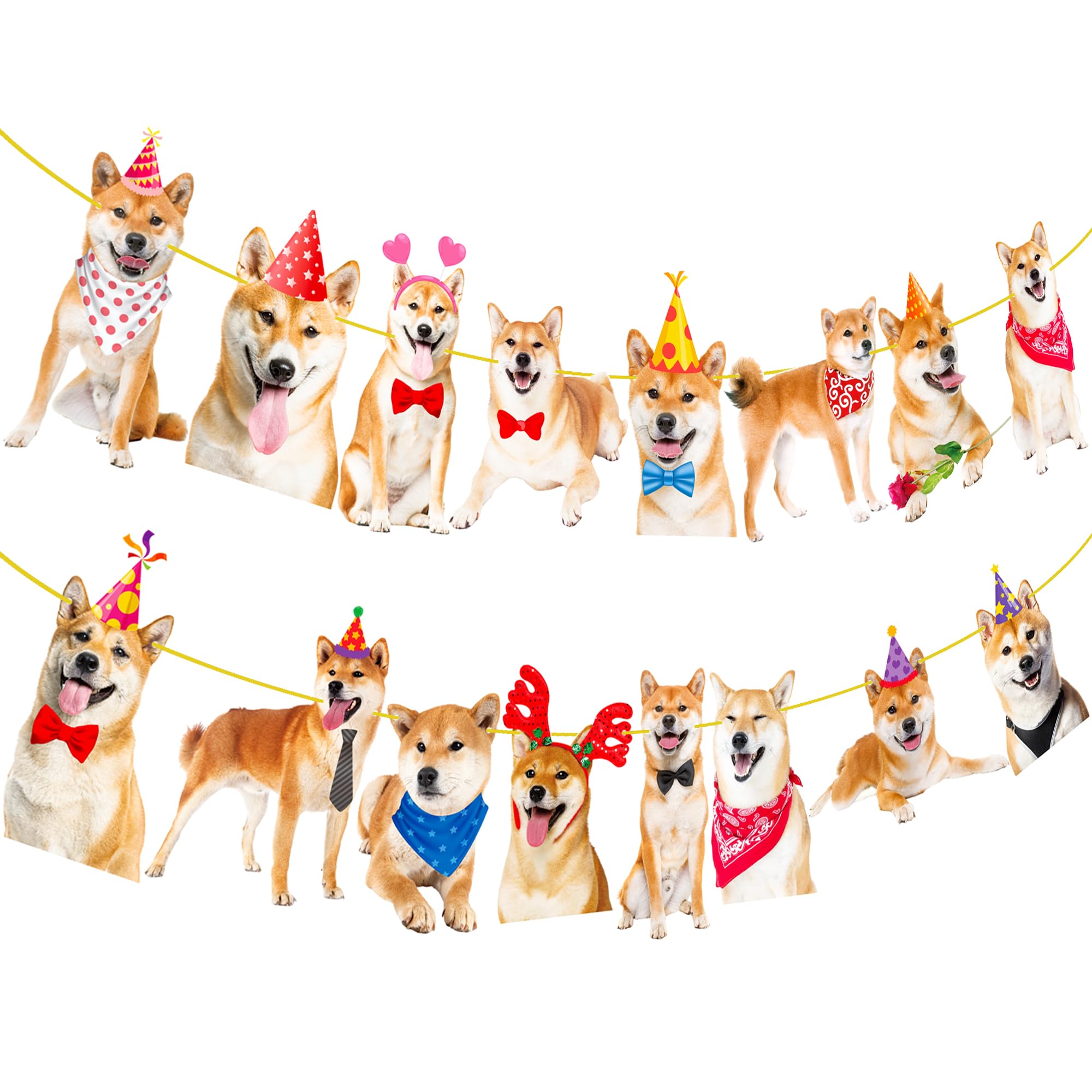 Shiba Inu Party Banners Shiba Inu Party Decorations Shiba Inu Birthday ...