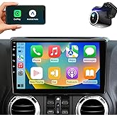 Amazon.com: Car Radio Stereo for Jeep Wrangler JK 2007-2018 Compass Grand Cherokee Dodge Ram ...