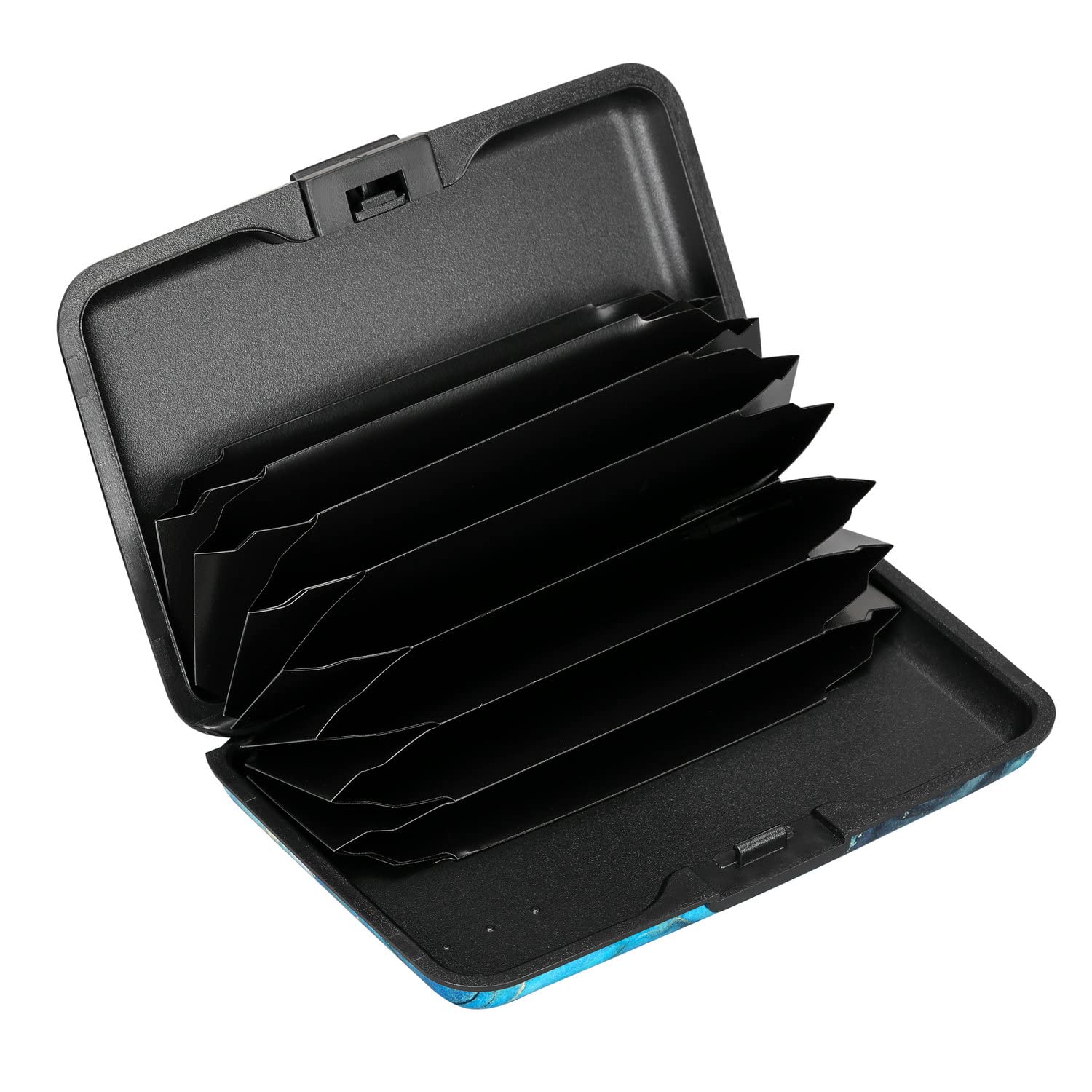 ELFISH RFID Blocking Credit Card Protector Aluminum ID Case Hard Shell ...