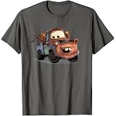 Amazon.com: Disney Pixar Cars Tow Mater Big Face Outline Portrait T ...