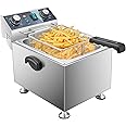 Amazon.com: WaterElfo Electric Deep Fryer - 13L 13.7QT Commercial Deep ...