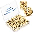 Draupnir 200pcs 3D Printing Brass Nuts, M3 Threaded Insert, Female Thread Knurled Heat Embedment ...