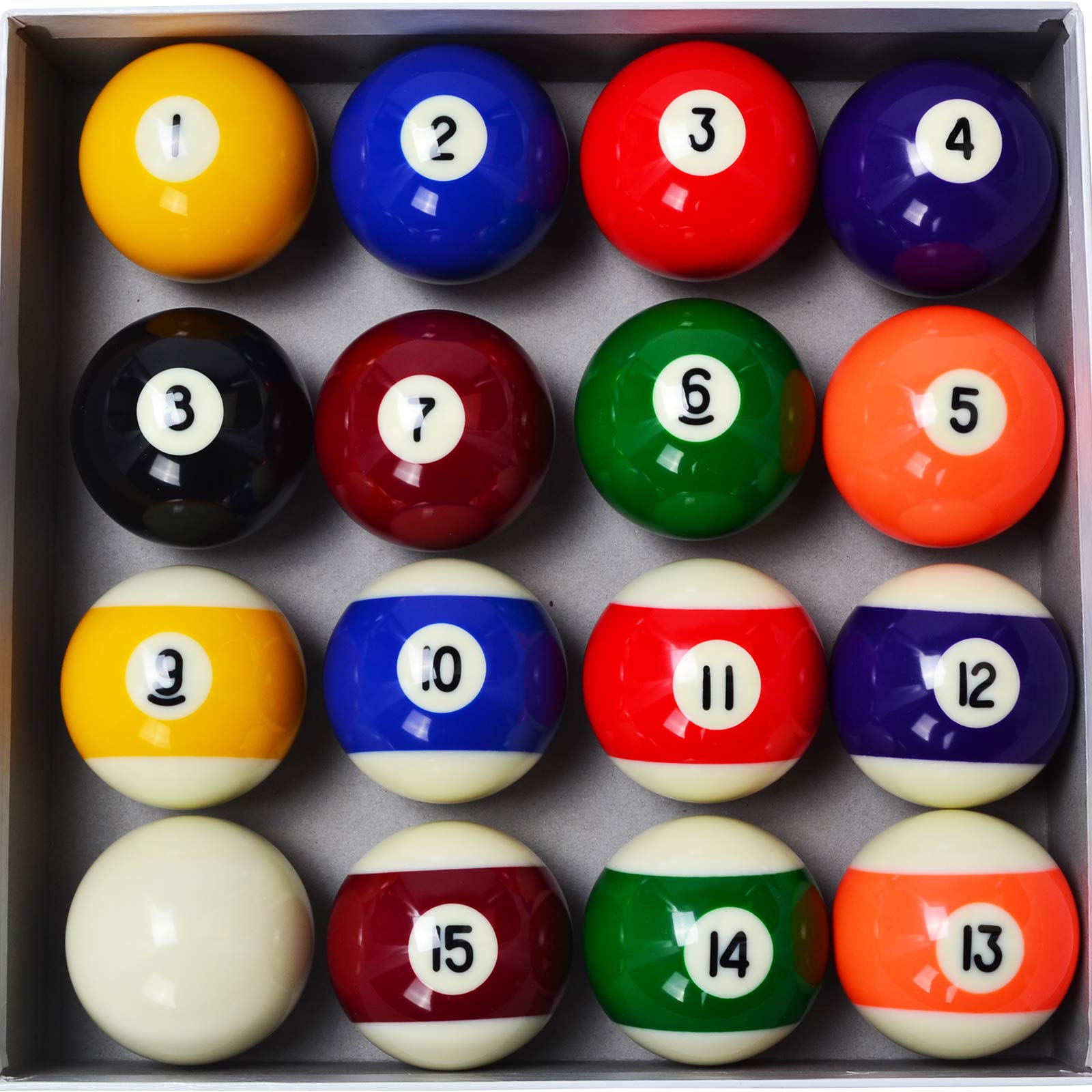Mua Collapsar Deluxe 2-1/4" Billiard Pool Balls Marble-Swirl Style ...