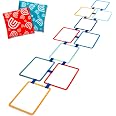 Amazon.com: HOPSCOTCH Squares Plus! Set with 2 Premium Beanbags Giant ...