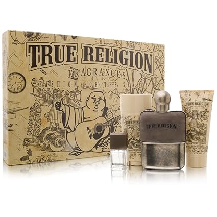 Amazon.com: TRUE RELIGION by True Religion Gift Set for MEN: EDT SPRAY ...