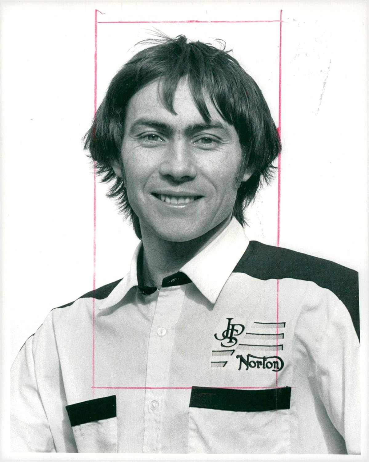 Amazon.com: Vintage photo of Ron Haslam Motorcycle road racer ...