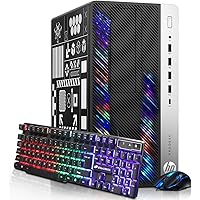 Amazon.com: HP RGB Gaming Desktop Computer, Intel Quad Core I5-6500 up ...