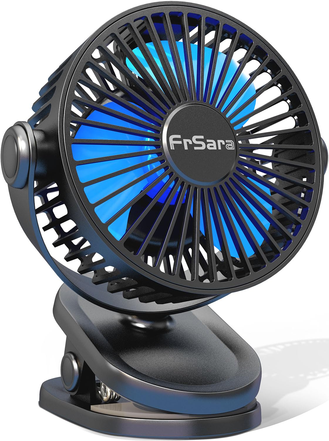 Mua Portable Clip on Fan Battery Operated, 3 Speed Quiet Rechargeable ...