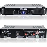 Malone DX3000 PA Amplifier (3000W, 8 Ohms, Bridgeable, Suitable for 48cm (19") Rack Mounting ...