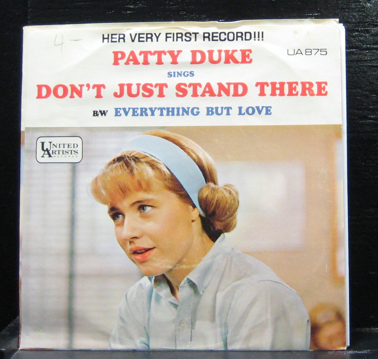 Patty Duke - Don't Just Stand There / Everything But Love 7" 45 ...