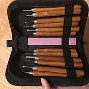 Holzschnitzwerkzeug Set 12-tlg Holz-Schnitzmesser, Profis ...