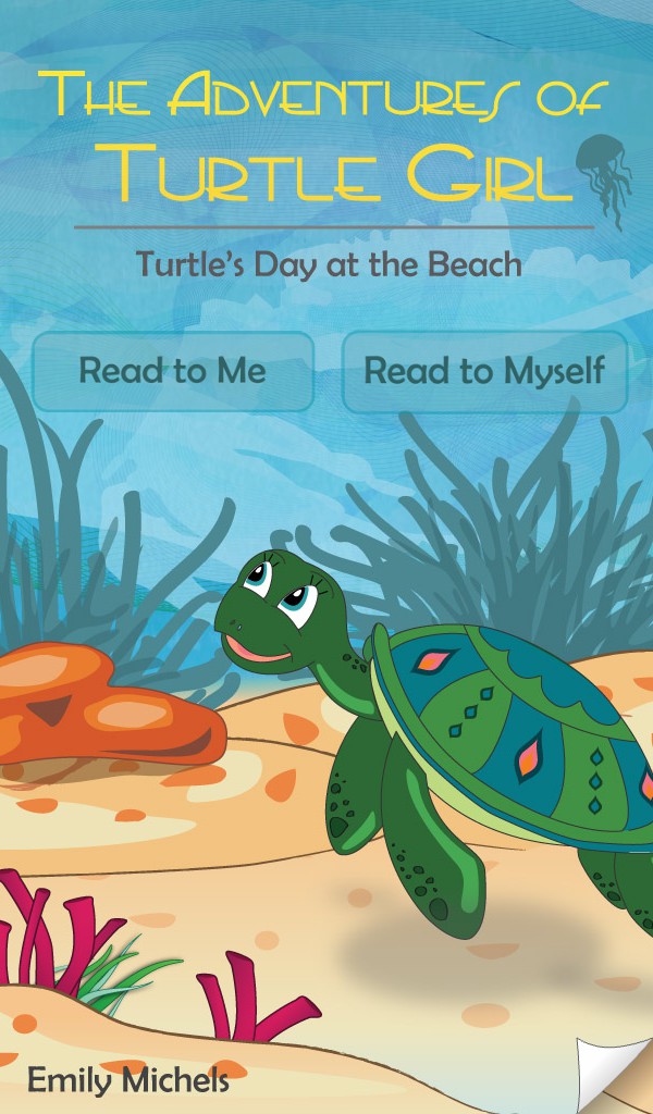Turtle's Day at the Beach - Interactive Storybook for Kids:Amazon.com ...