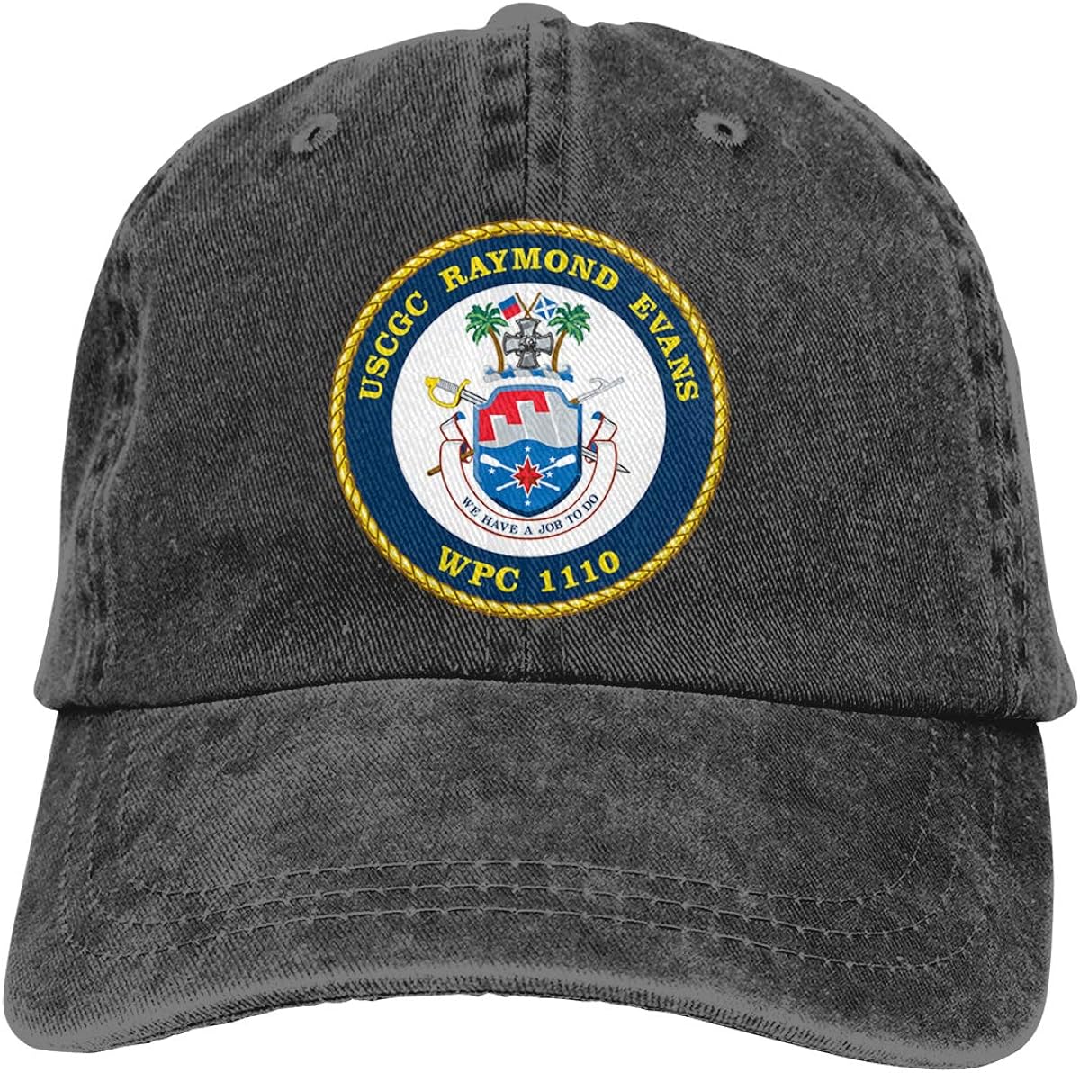 USCGC Raymond Evans WPC-1110 Denim Hats Baseball Cap Dad Hat at Amazon ...