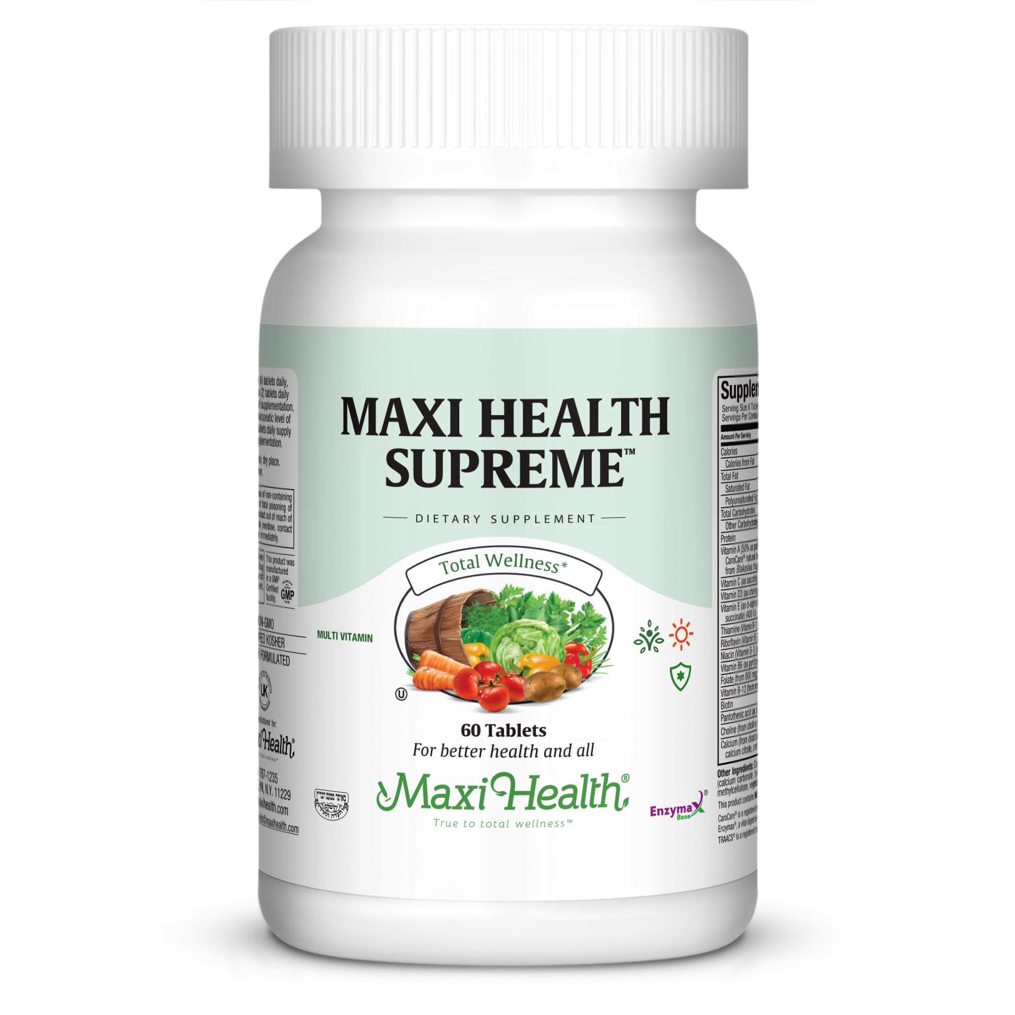 Mua Supreme - High Potency Multivitamin & Mineral Supplement - 60 ...