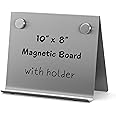Magnetic Bulletin Board with Stand – Small Dry Erase Memo Board ...