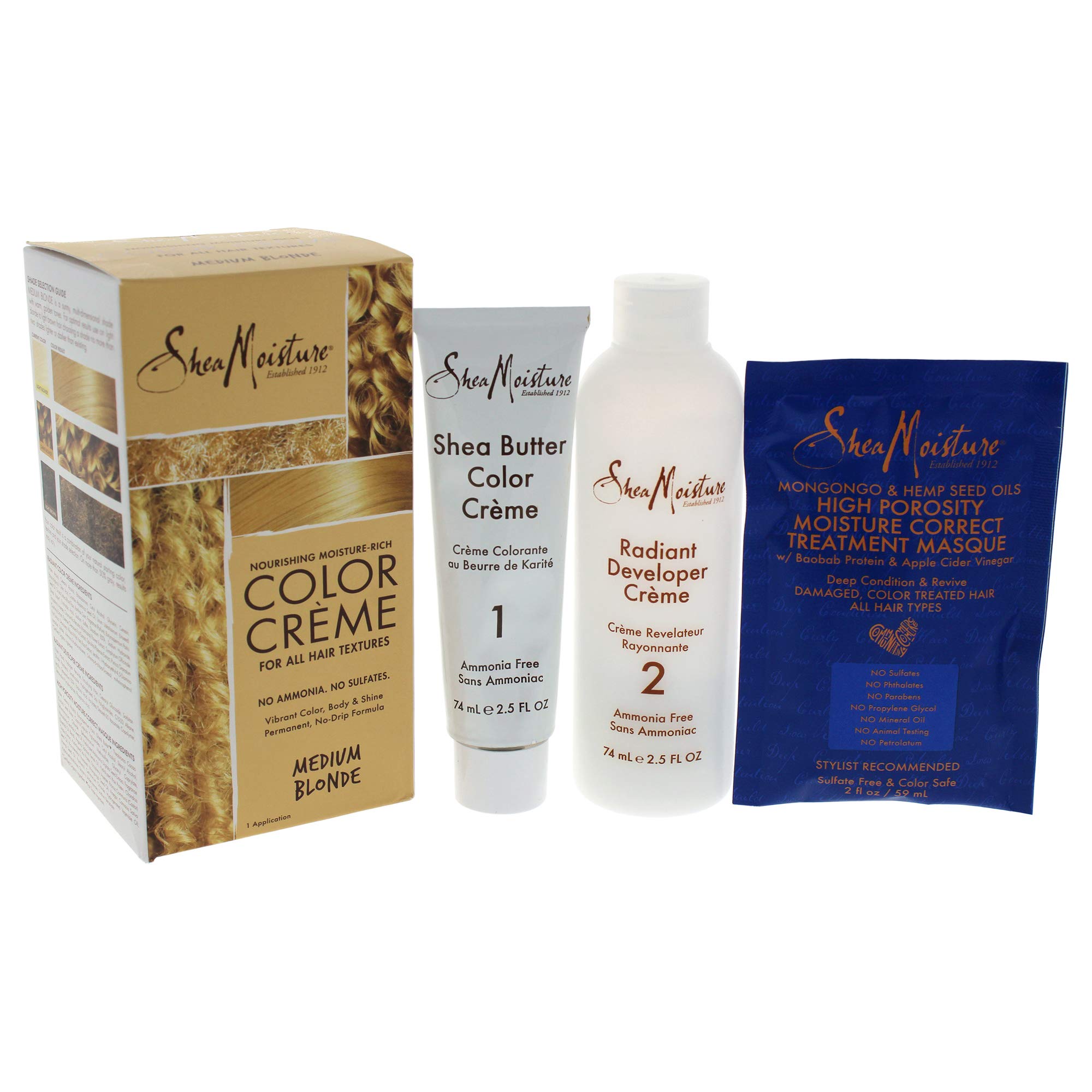 Amazon.com: Shea Moisture Nourishing Rich System Light Blonde 1 ...