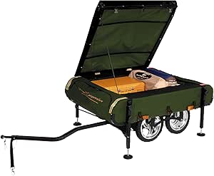 Amazon.com : Kamp-Rite Midget Bushrekka Camping Bicycle Trailer, One ...
