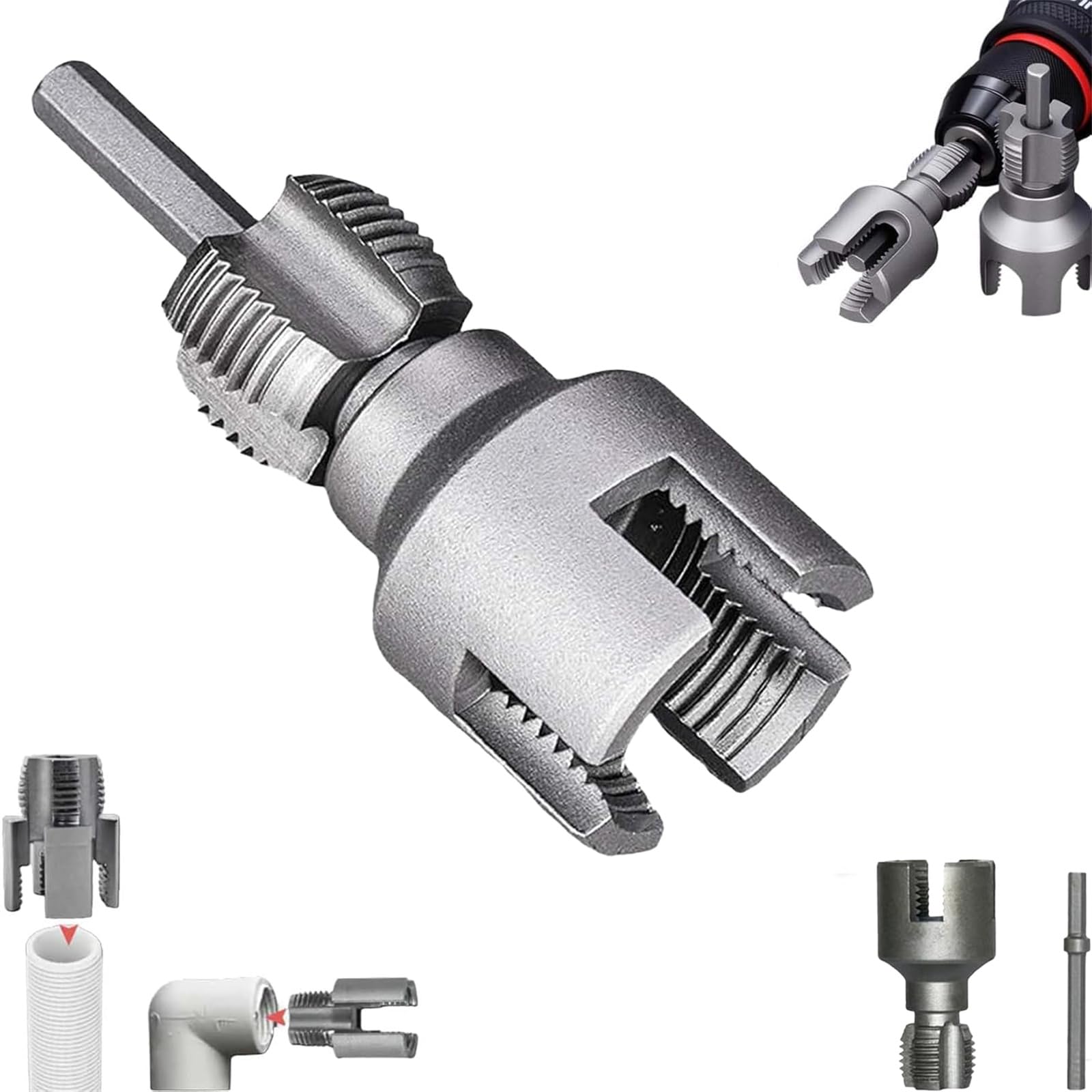 Integrated Internal and External Pipe Threading Tool, Water Pipe The ...