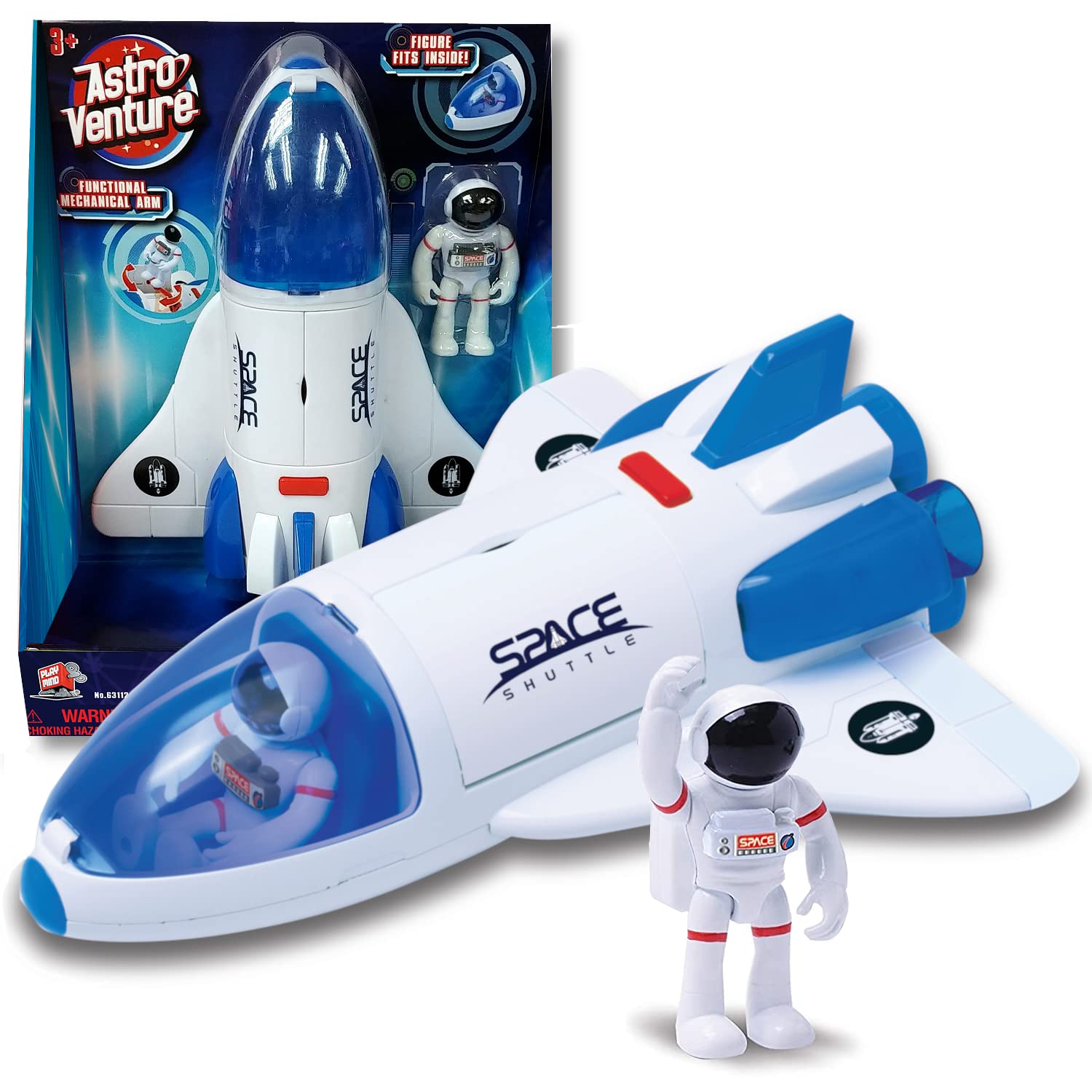 Mua Astro Venture Space Shuttle Toy - Plastic Spaceship for Kids with ...