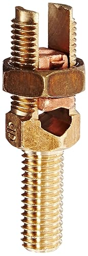Burndy K2C25B1 Servit Post Mechanical Grounding Connector, 15/16" Nut ...