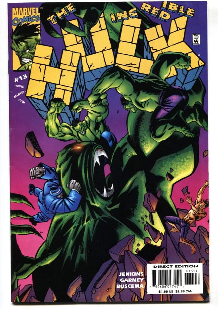 Amazon.com: Incredible Hulk #13 DEVIL HULK 2000 comic book Marvel VF/NM ...