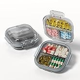 Amazon.com: Travel Pill Organizer - Airtight Medicine Case for ...