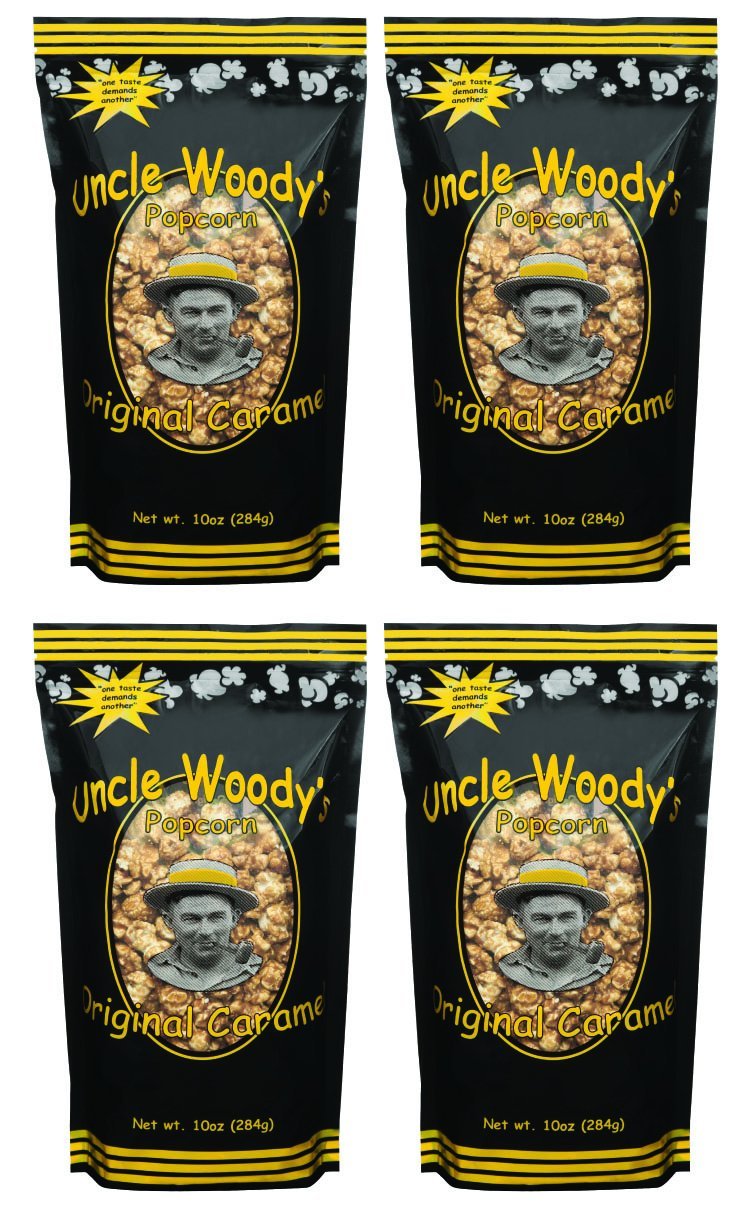 Amazon.com: Uncle Woody's Popcorn - 4 Pack (Himalayan Salted Caramel 10 ...