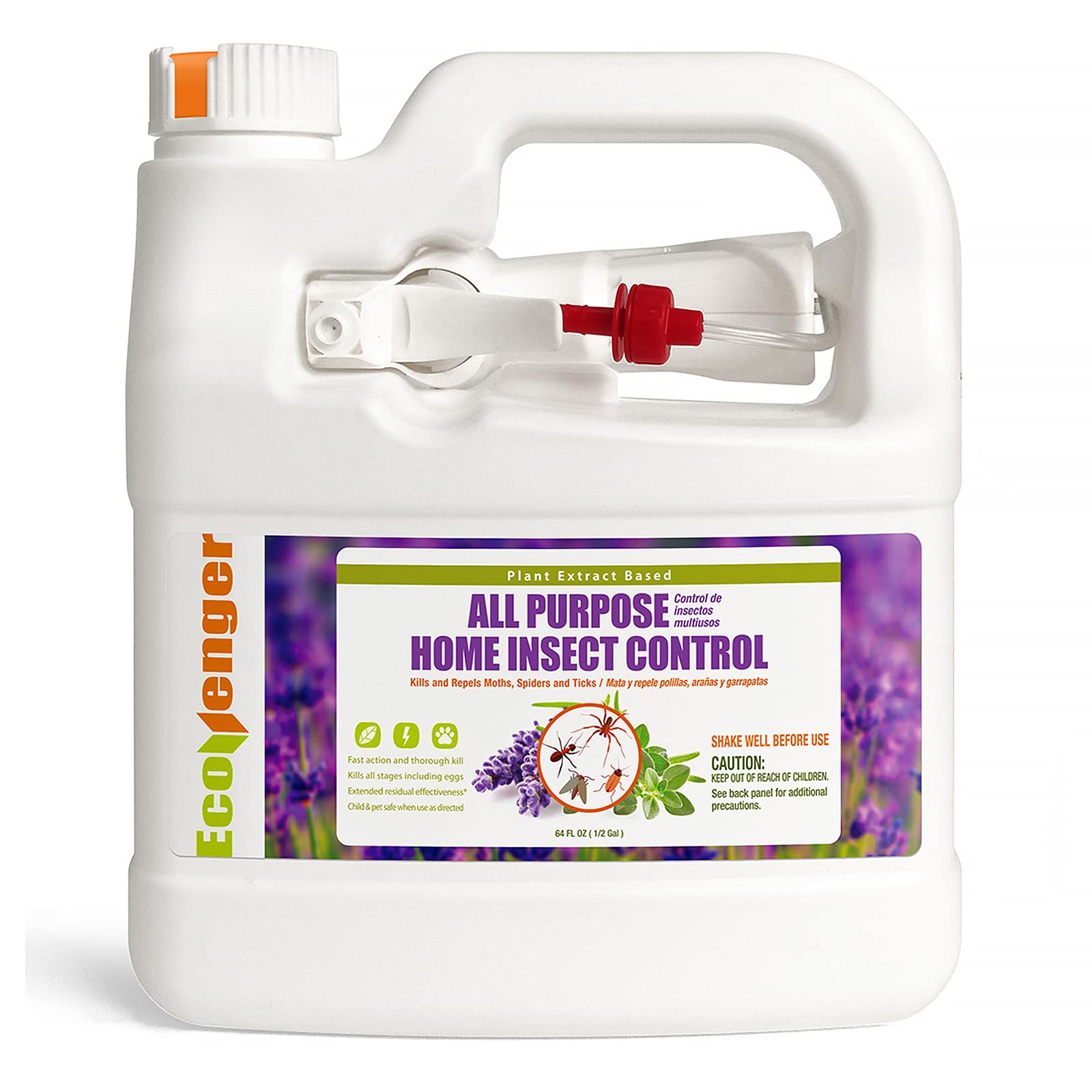 EcoVenger All Purpose Home Insect Control 1/2 Gallon with Trigger ...