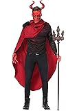 Amazon.com: Forum Novelties Men's Demon Robe Costume, Black/Red ...