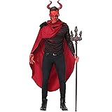 Amazon.com: Forum Novelties Men's Demon Robe Costume, Black/Red ...