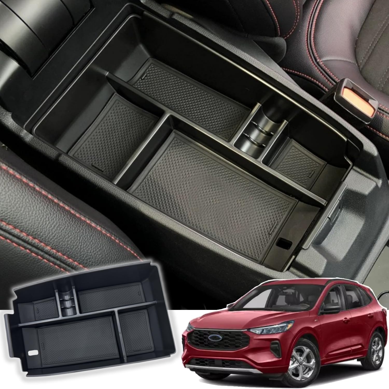 Vesul Center Console Organizer Compatible with Bronco Sport 2021-2025 ...