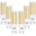 LEDGLE G9 LED Bulbs Warm White, 8W G9 LED Light Bulbs 80W Halogen Equivalent, 88LEDS, 360°Beam ...