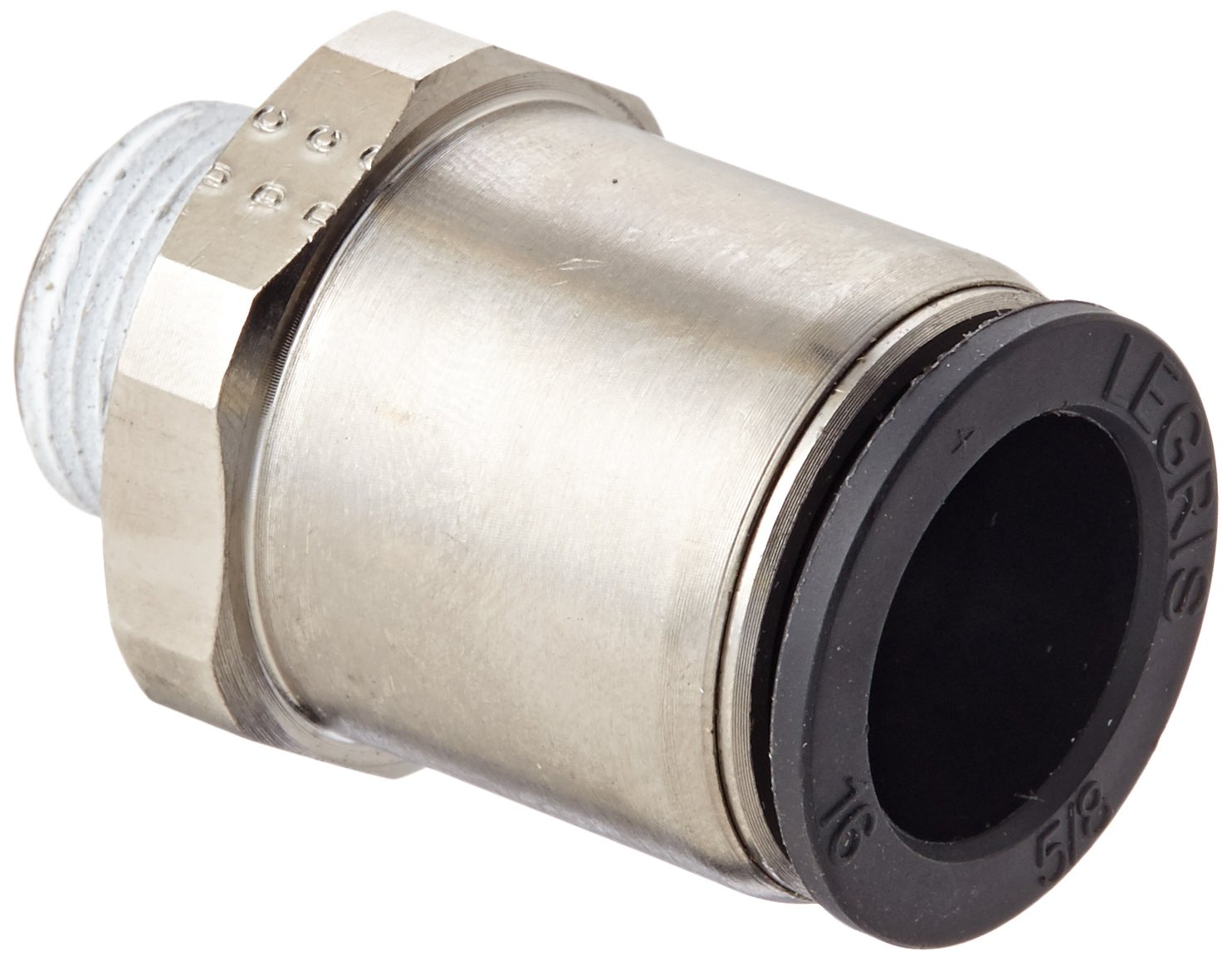 Inline Connector Legris 3175 56 14 Nickel-Plated Brass Push-to-Connect ...