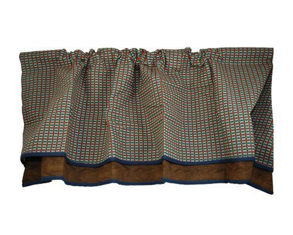 Amazon.com: Plaid Valance By Borders Unlimited.: Home & Kitchen